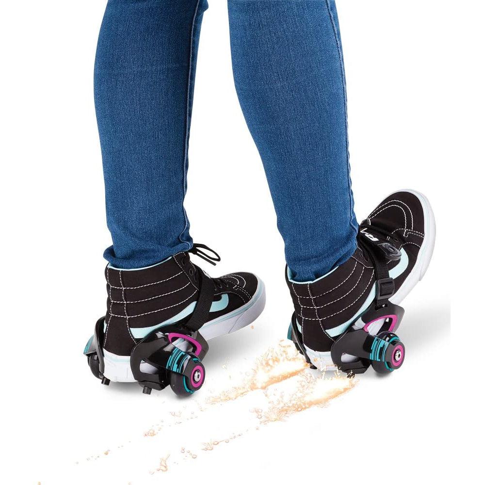 Razor Jetts Black/Purple Heel Wheels | Activity Toys | ToyDip